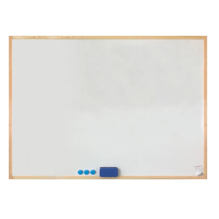 Tablero Acrílico Magnético 60 x 90 cm con Marco de Madera – Ergonomus CO