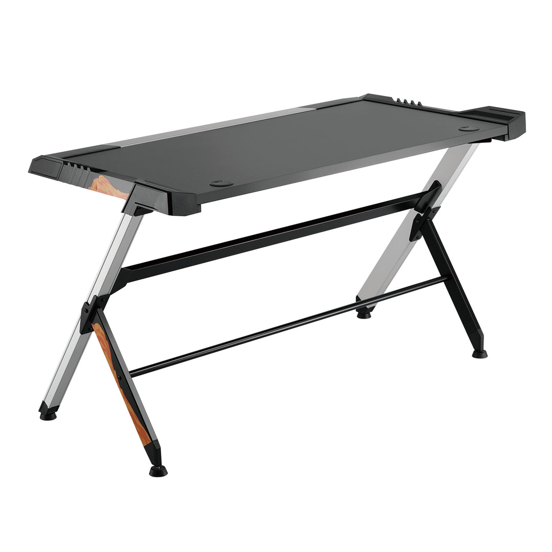 ESCRITORIO GAMER DELUXE LUCES RGB – Ergonomus CO